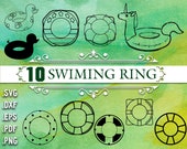 SWIMING RING SVG Swim Ring Svg Swim Ring Svg Bundle Logo - Etsy