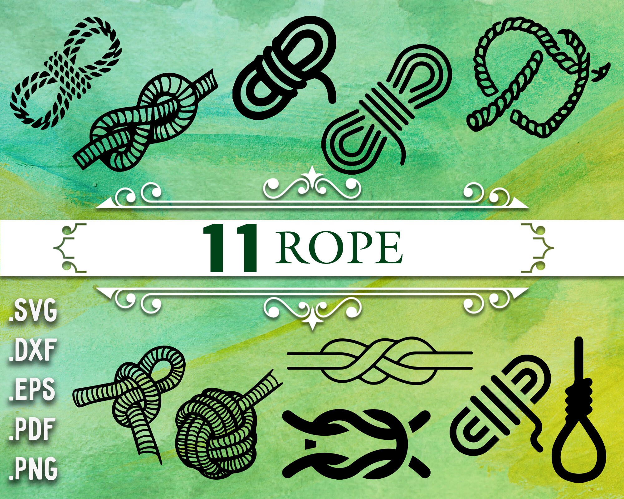 ROPE SVG, Nautical Svg, Anchor Svg, Rope, Rope Clipart, Anchor Rope Svg ...