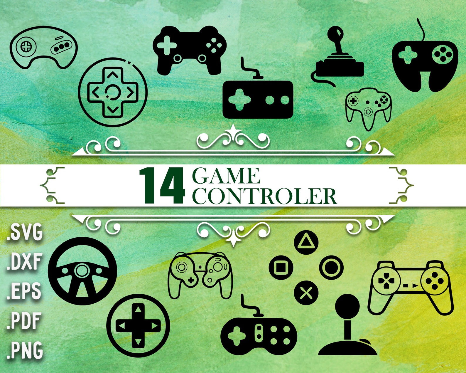 GAME CONTROLER SVG, Gamer Svg, Game Controller, Game Control Svg ...