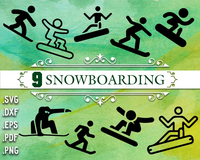 SNOWBOARDING SVG, Snowboard Svg, Snowboard, Snowboarding, Snowboarder ...