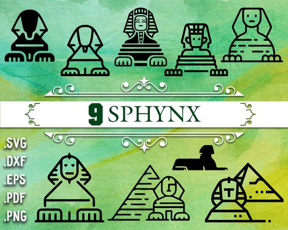 SPHYNX SVG Sphynx Cat Svg Sphynx Cat Sphynx Cat Template | Etsy