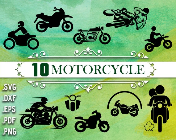 MOTO SVG moto svg moto clipart moto svg vector de | Etsy