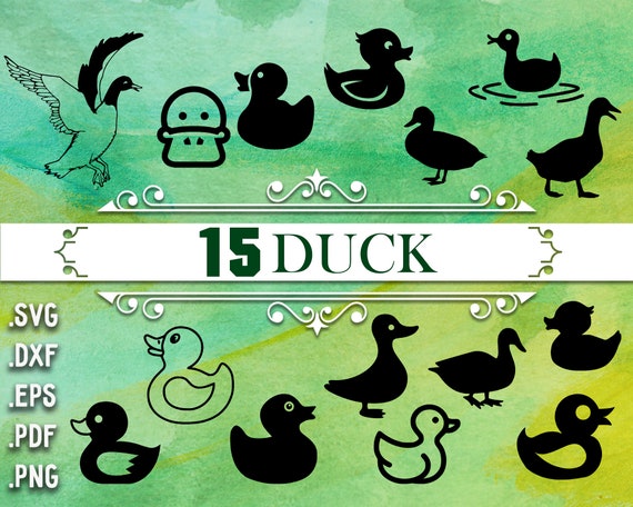 DUCK SVG Donald Duck Svg Donald Svg Duck Silhouette Duck - Etsy