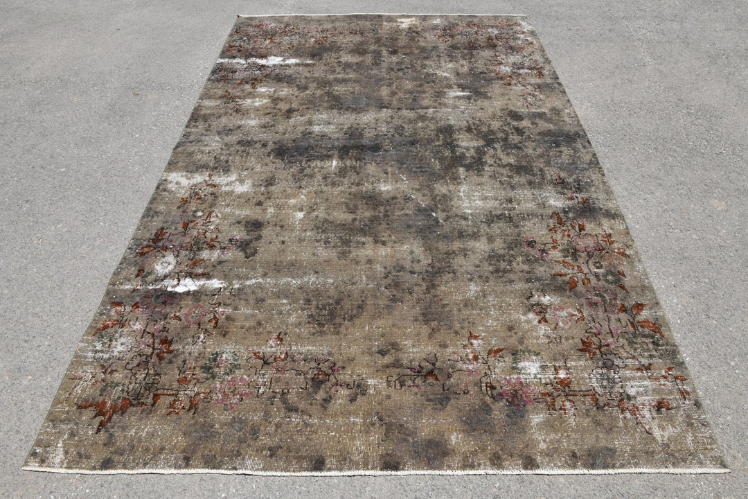 6x10 Vintage Rug 6x10 Rug6x10 Vintage Wool - Etsy