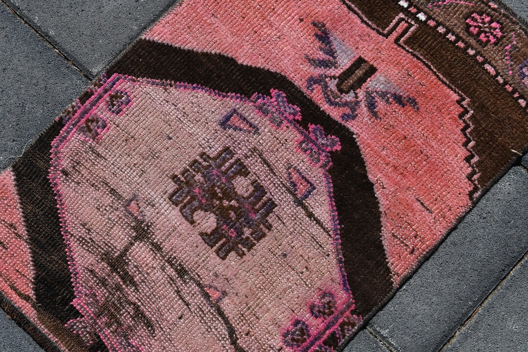 2x3 Vintage Turkish Faded Rug 2x3 Rug Rug 2x3 2x3 Vintage Rug 2x3 ...