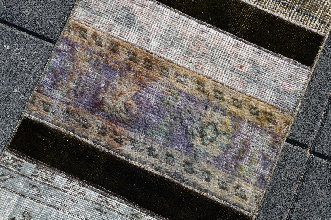 2x4 Rug Vintage Rug 2x4 Vintage Rug 2x4 Oushak Rug Turkish Rug Turkey ...