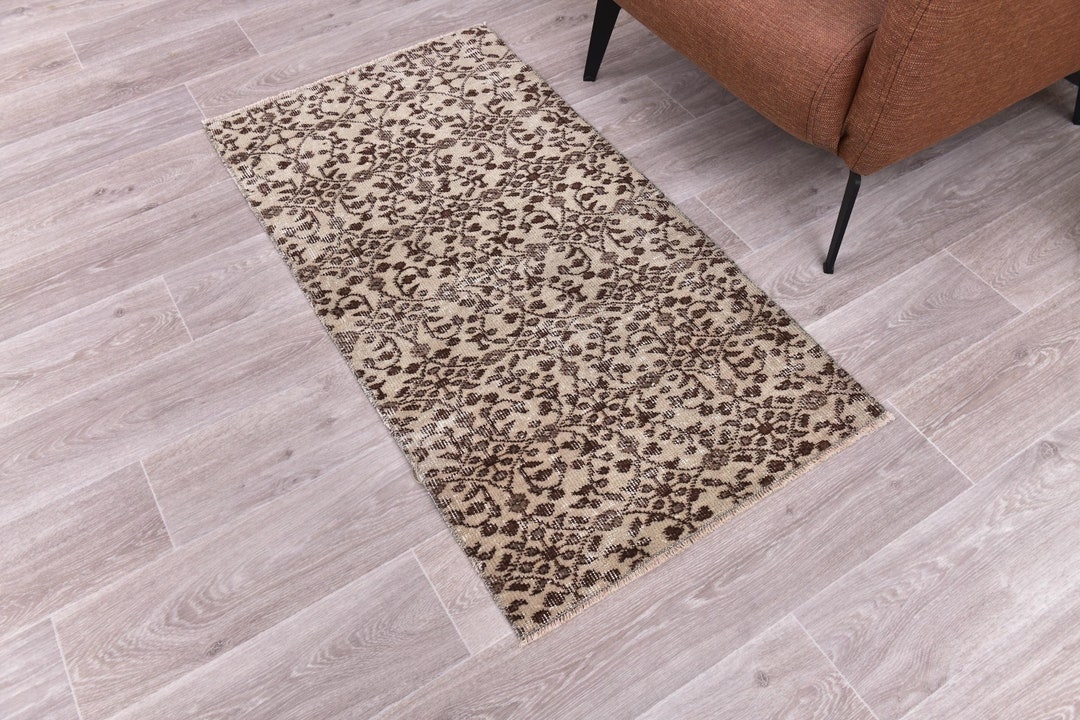 2x4 Turkish Vintage Rug,2x4 Vintage Rug,2x4 Oushak Rug,2x4 Turkish Rug ...