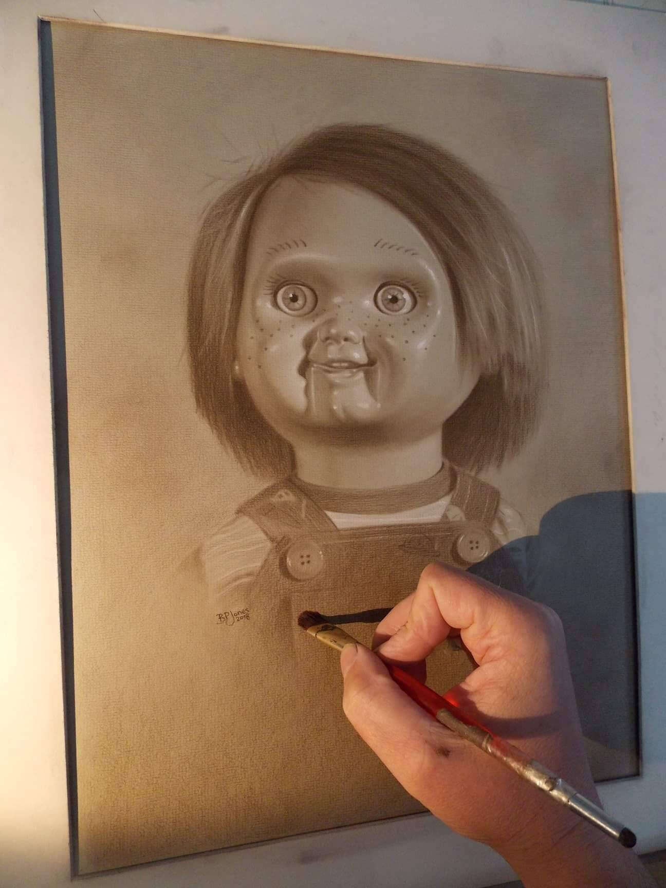 Chucky Childs Play Drawings