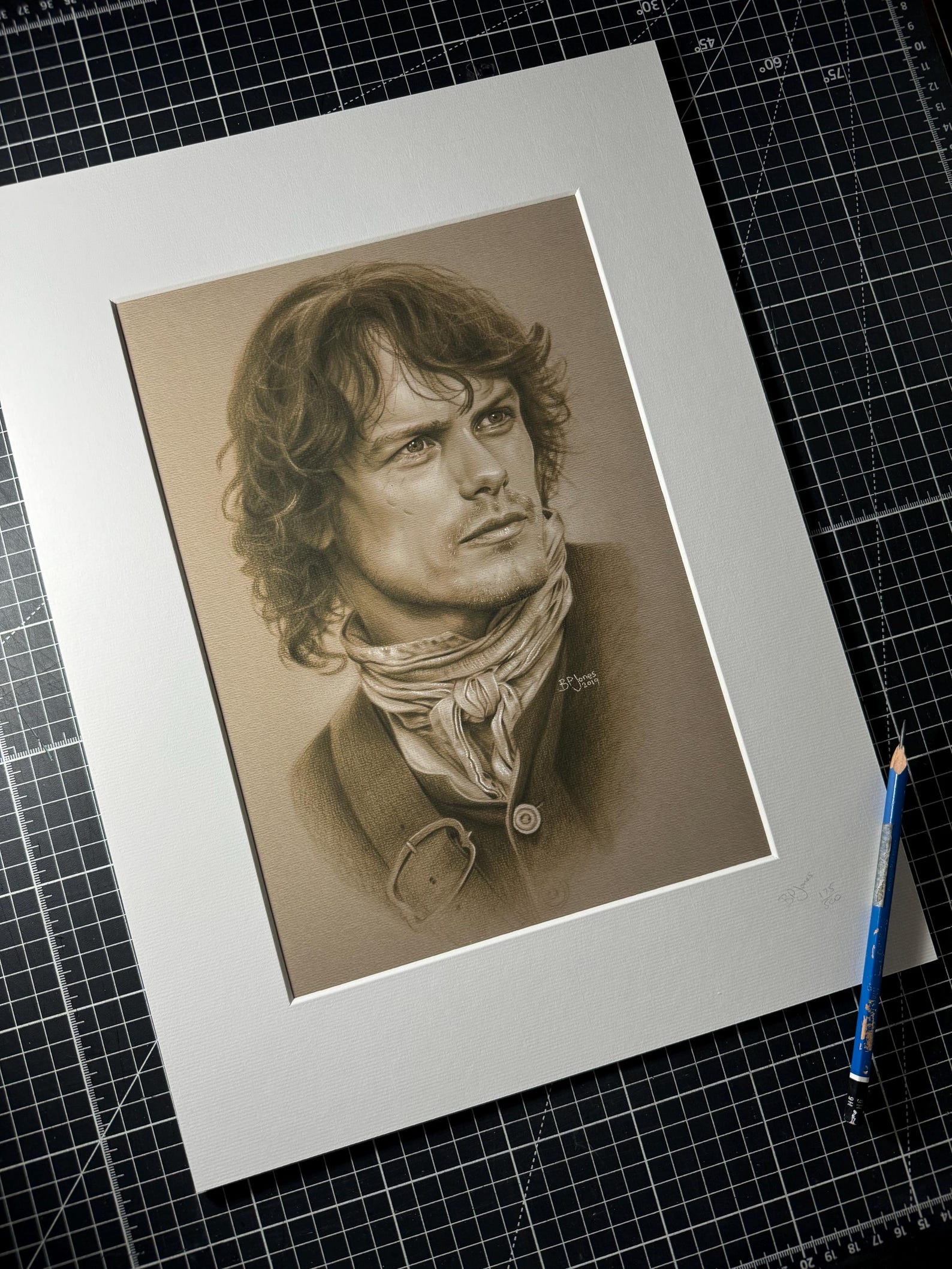 Jamie Fraser Outlander Limited Print - Etsy