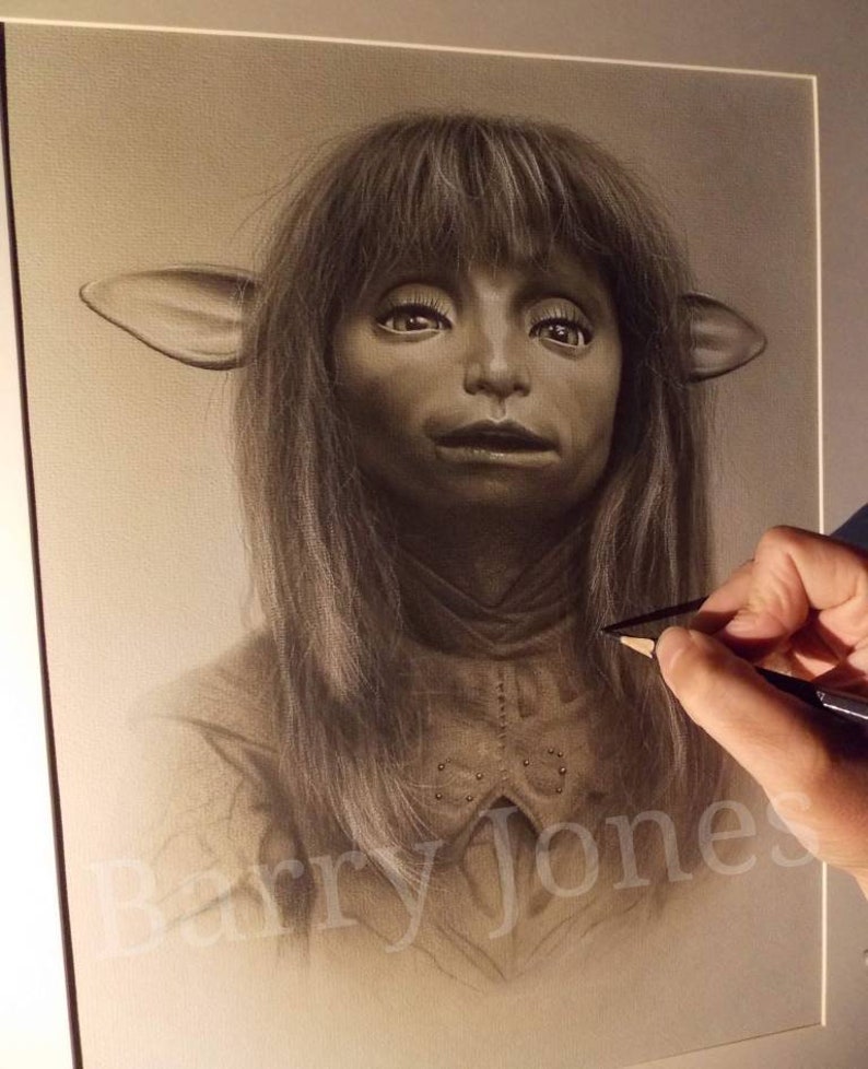 Limited Print of My Pastel Drawing of Rian From the Dark - Etsy