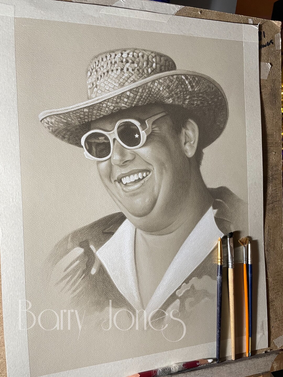 Limited Print of John Candy Taken From My Original Pastel Drawing - Etsy