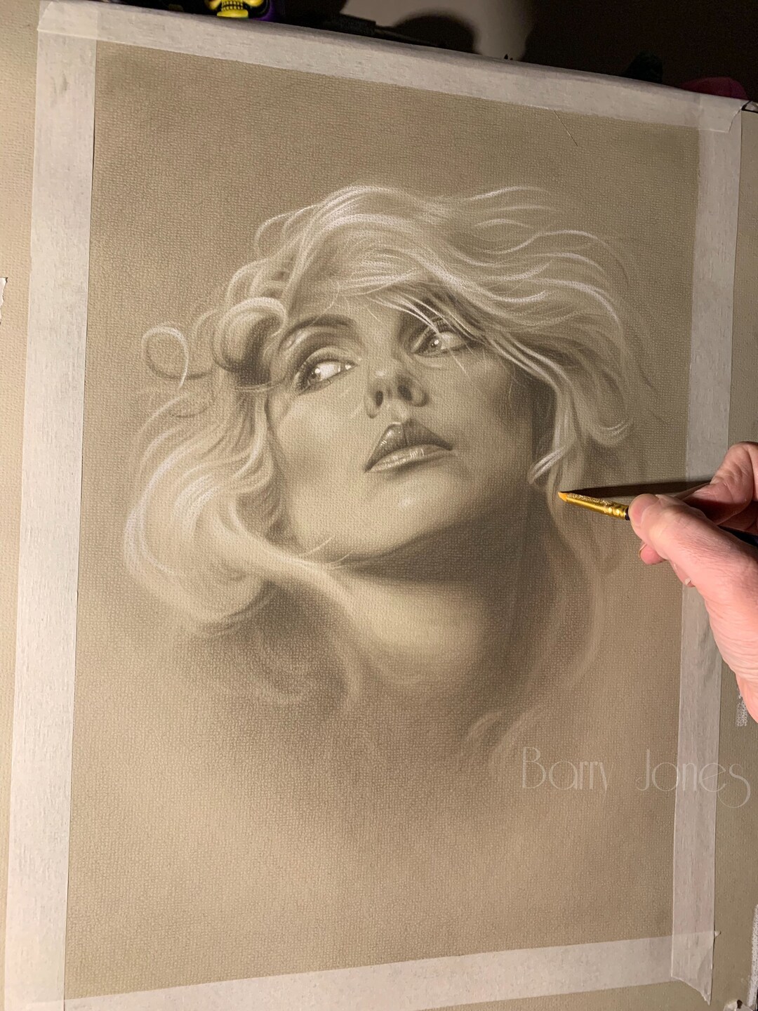 Limited Print of Debbie Harry Blondie Taken From My Original Pastel ...