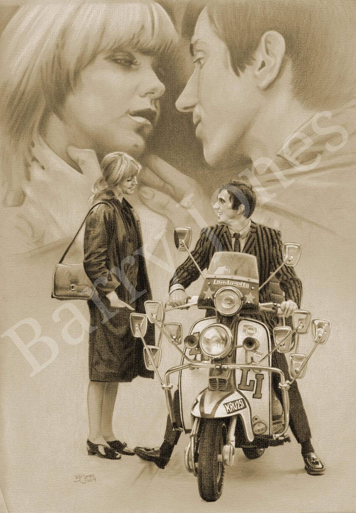 Quadrophenia Mod Limited Print - Etsy