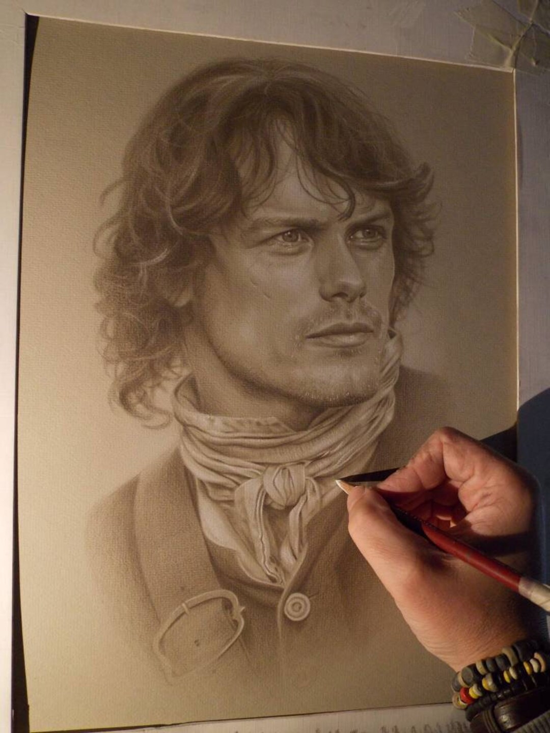Jamie Fraser Outlander Limited Print - Etsy