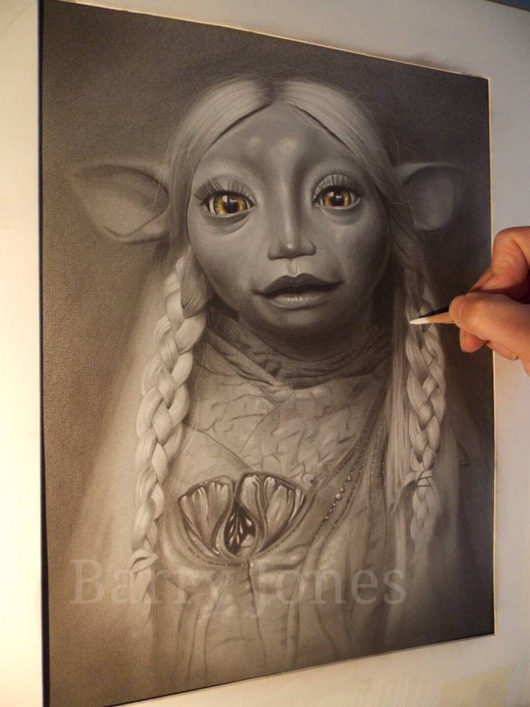Limited Print of My Pastel Drawing of Brea From the Dark Crystal Age of ...