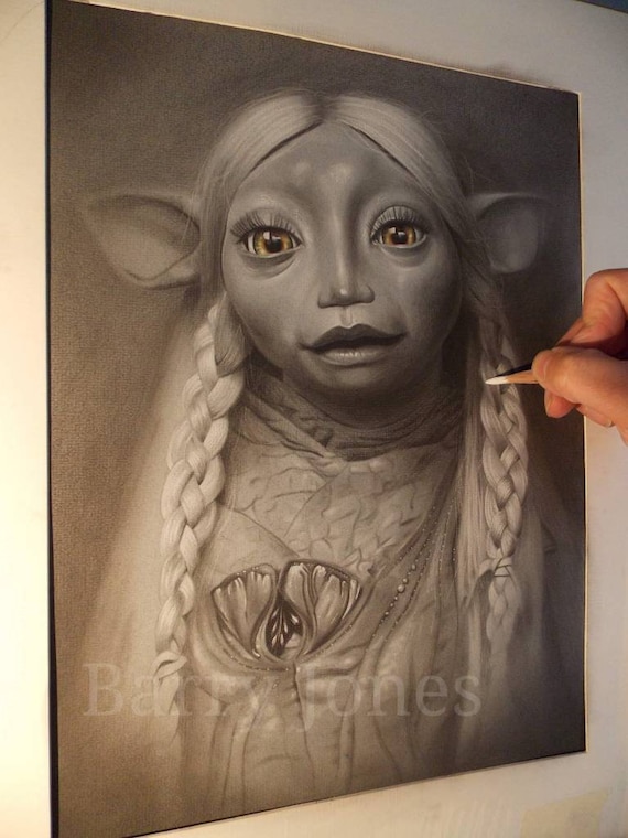 Limited Print of My Pastel Drawing of Brea From the Dark | Etsy