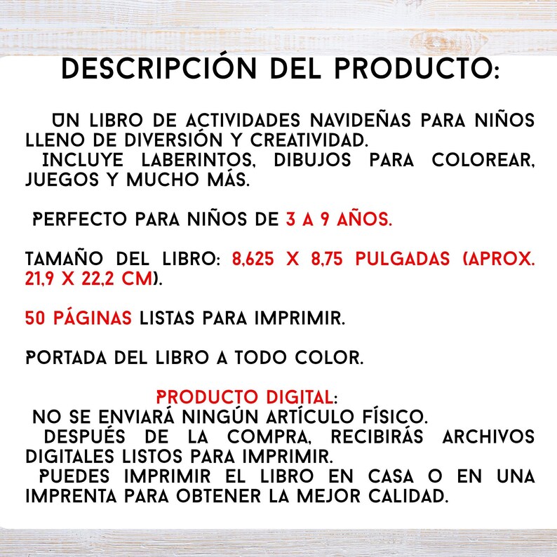 Christmas Activity Book for Kids | Santa Mazes & Coloring (digital ...