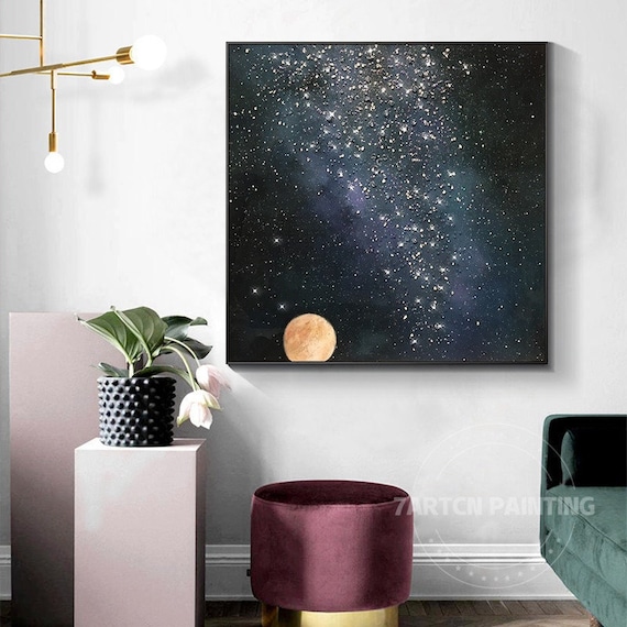 Epoxy Resin Art Framed Wall Artuniverse Artspace Art Geode - Etsy