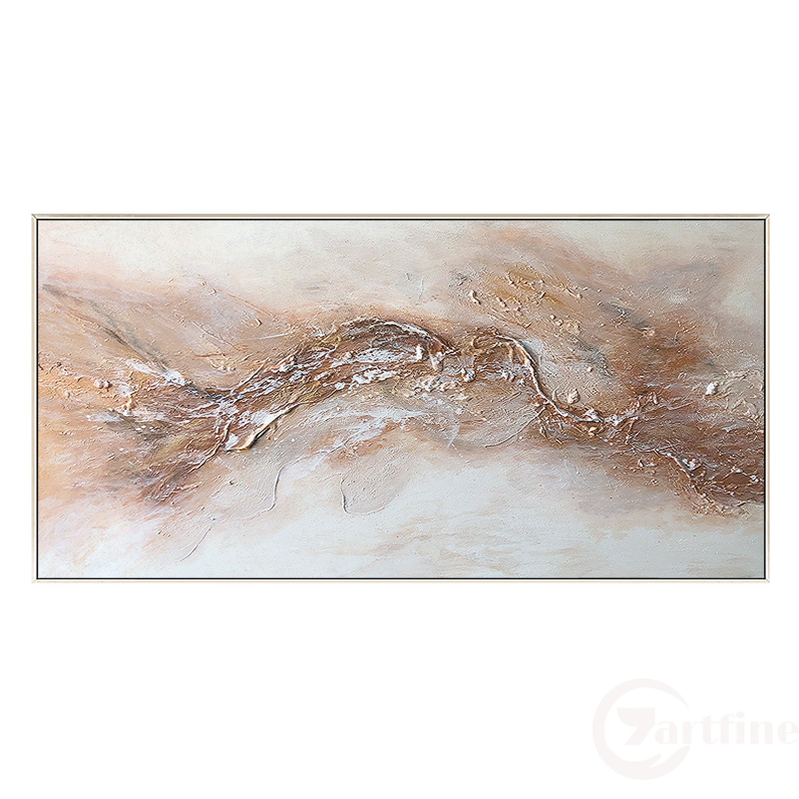 Original Abstract Art Abstract Huge Framed Wall Art Texture Wall Art ...