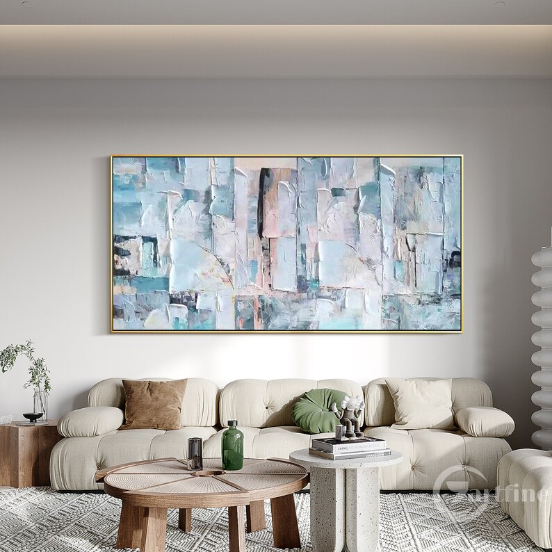 Abstract Wall Art Acrylic Paintings on Canvaslarge Texture - Etsy