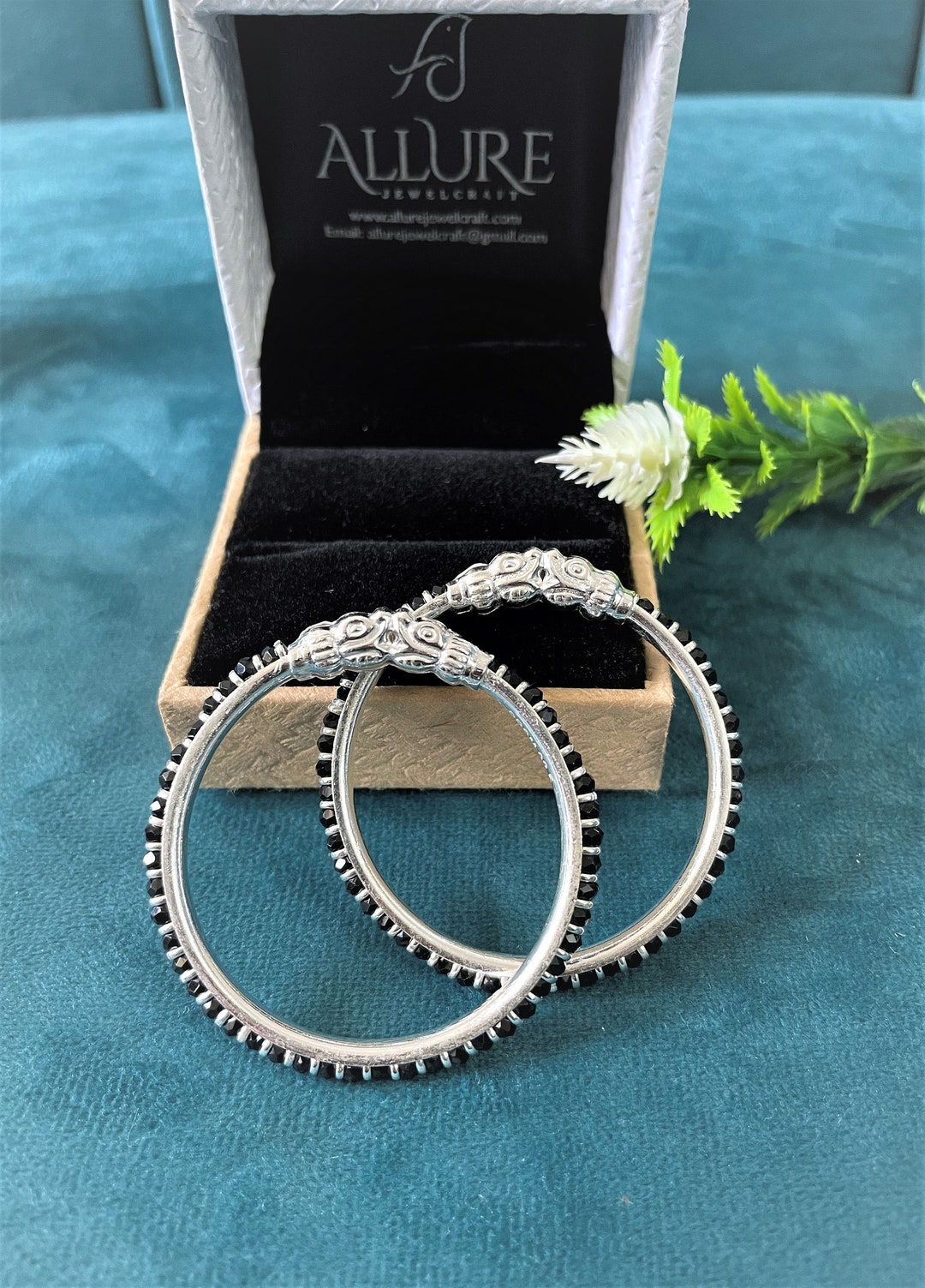 Elephant Design Silver Baby Bangle | Solid 925 Sterling Silver Baby ...