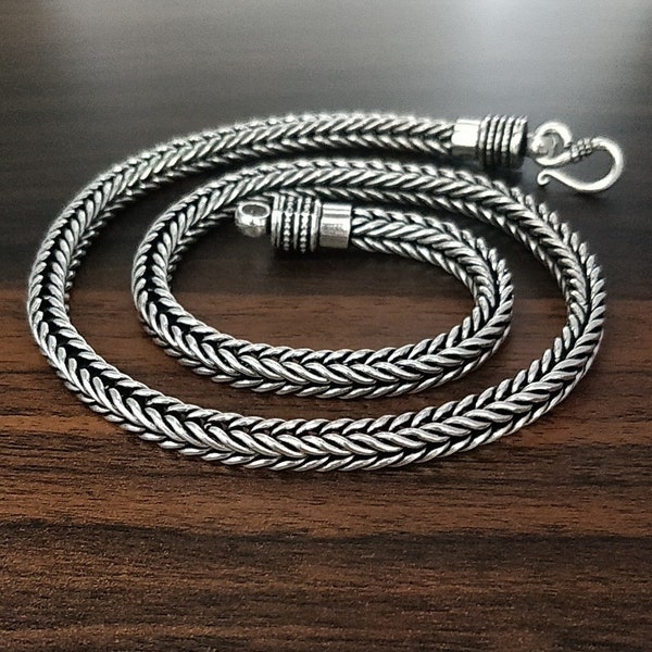 Heavy Silver Chain - Etsy