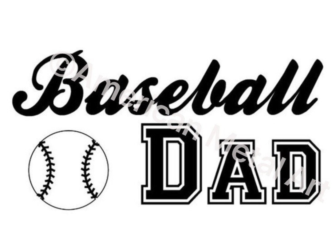 Baseball Dad SVG,PNG,JPG Instant Download - Etsy