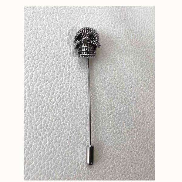 Skull Lapel Pin - Etsy