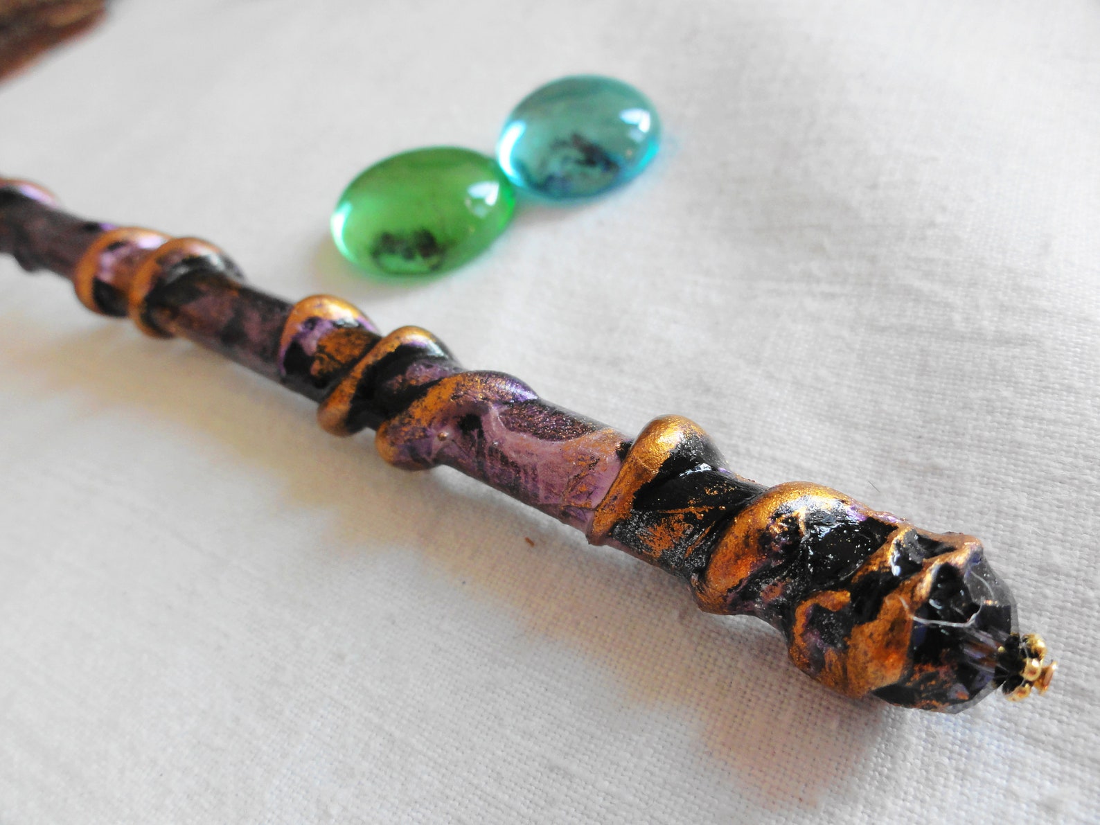 Magic Wand Wood Magic Wand Purple Magic Wand Princess Wand | Etsy