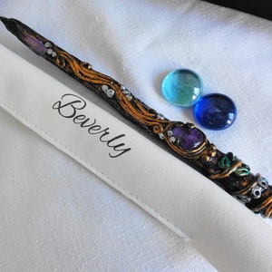 Star Magic Pen With Amethyst, Witch Pen, Spell Tools - Etsy