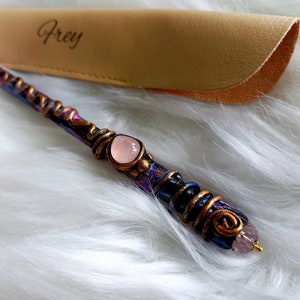 Magic Wand Pen Amethyst Crystal - Etsy