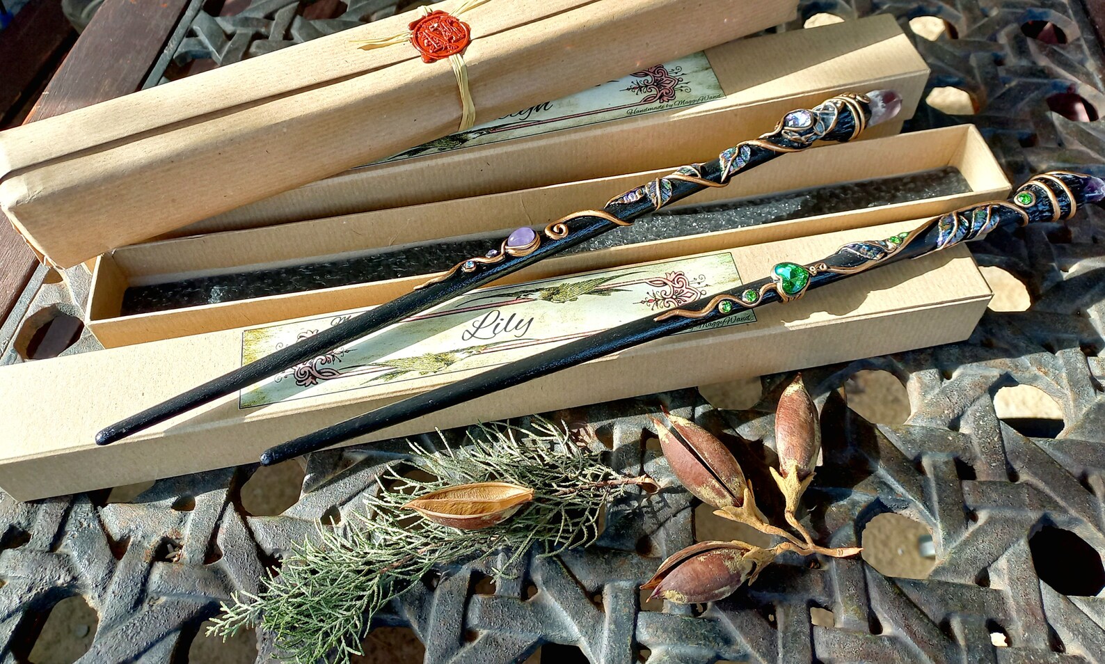 Personalized Magic Box for Wands 14.5 Only Box Included - Etsy