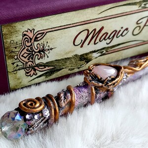 Fairy Magic Pen Rose Quartz, Magical and Attractive Power, for Wizards ...