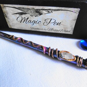 Rose Quartz Magic Pen Written Tools Princess Pencil Willow Pens Magical ...