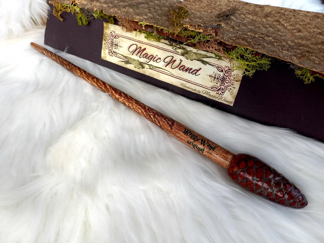 Pine Cone Magic Wand Spiritual Gift One of A Kind Witchy Tools - Etsy