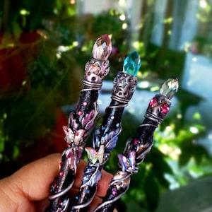 Magic Pen Rose Stars and Butterfly, Fairy Pen, Princess Tool - Etsy