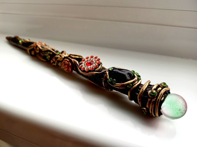 Magic Pen Writer Pencil Obsidian Crystal Notebook Tools - Etsy