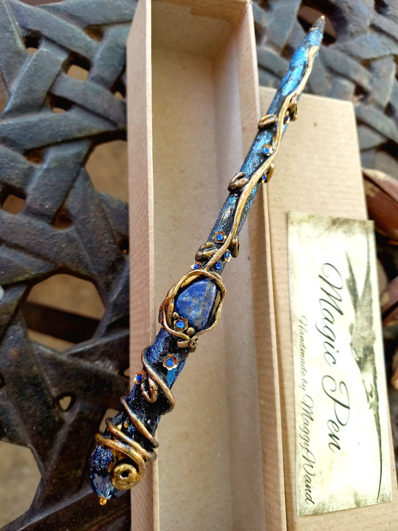 Magic Pen With Lapis Lazuli - Etsy