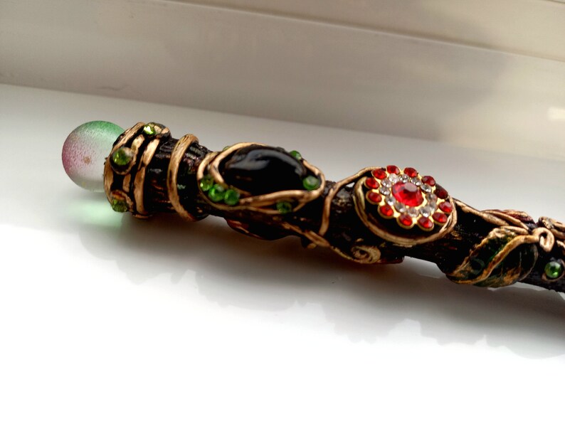 Magic Pen Writer Pencil Obsidian Crystal Notebook Tools - Etsy