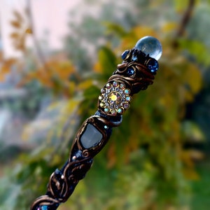 Wicca Aquamarine Magic Wand Pen - Etsy