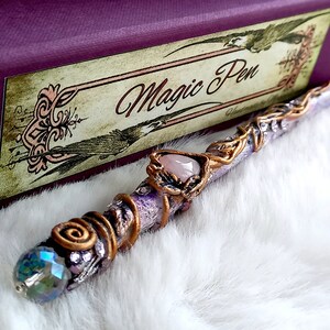 Fairy Magic Pen Rose Quartz, Magical and Attractive Power, for Wizards ...