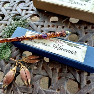 Wizard Magic Pen, Writer Pencil, Green and Purple - Etsy