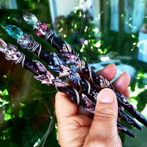 Magic Pen Rose Stars and Butterfly, Fairy Pen, Princess Tool - Etsy