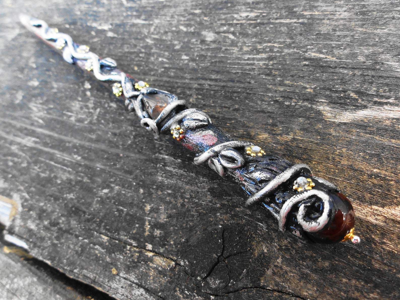 Magic Wand Pen Choose Magic Pen Gemstone Pen Witchy - Etsy