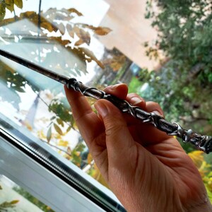 Magic Wand Gold and Silver, Wizard Stick - Etsy