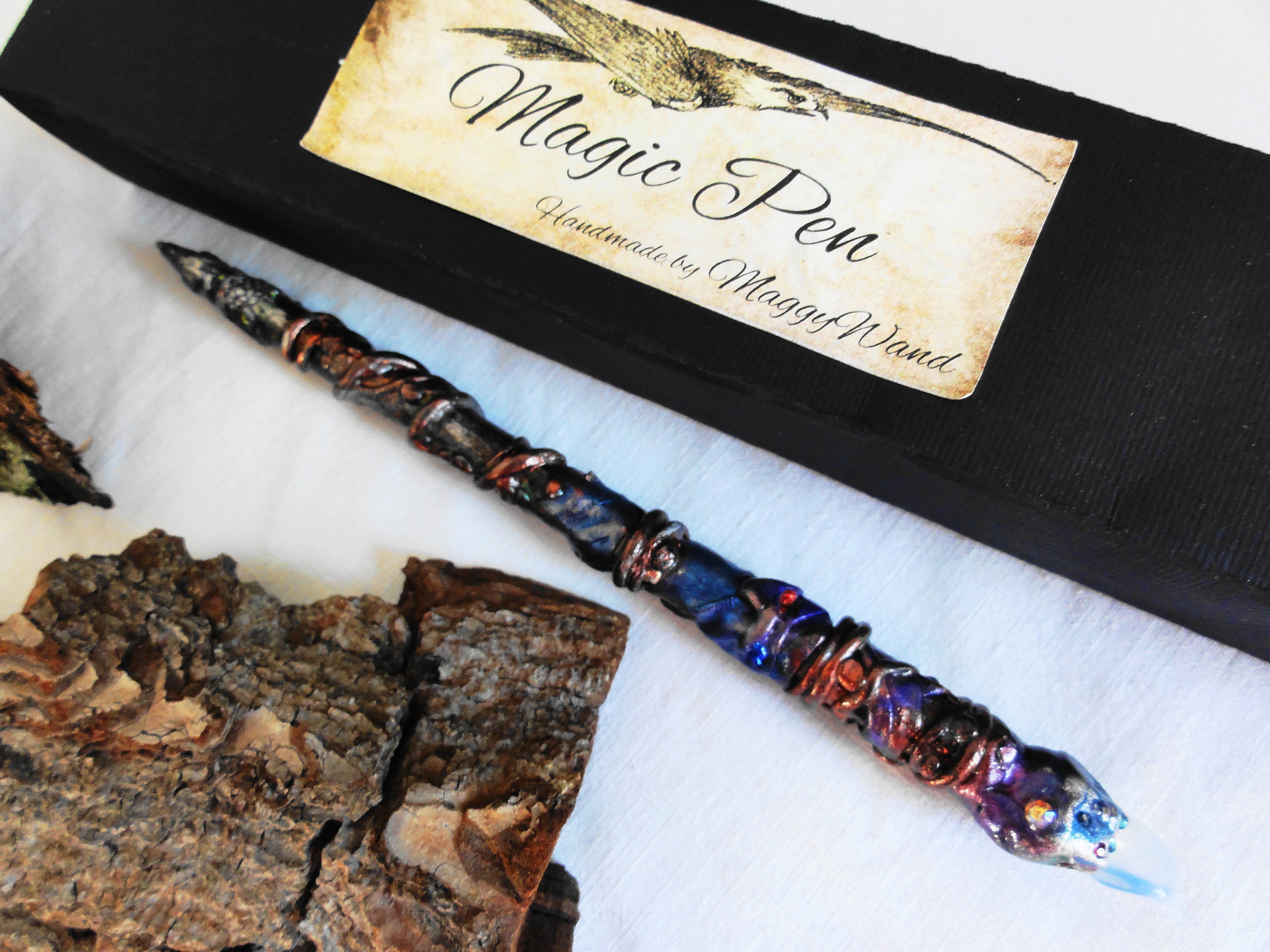 Grimoire Pen Magical Pencil Magic Pen Witchy - Etsy Canada