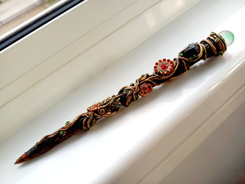 Magic Pen Writer Pencil Obsidian Crystal Notebook Tools - Etsy