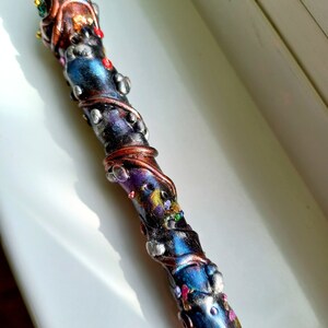 Spell Writer Pen, Magic Pen, Dragon Vein Agate, Witchy Pencil - Etsy