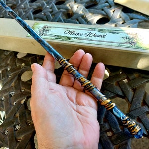 Magic Wand, Choose Color Wand, Wood Wand, Handmade - Etsy