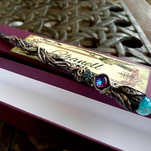 Enchanted Polymer Clay Pen With Crackle Bead - Perfect for Spell ...